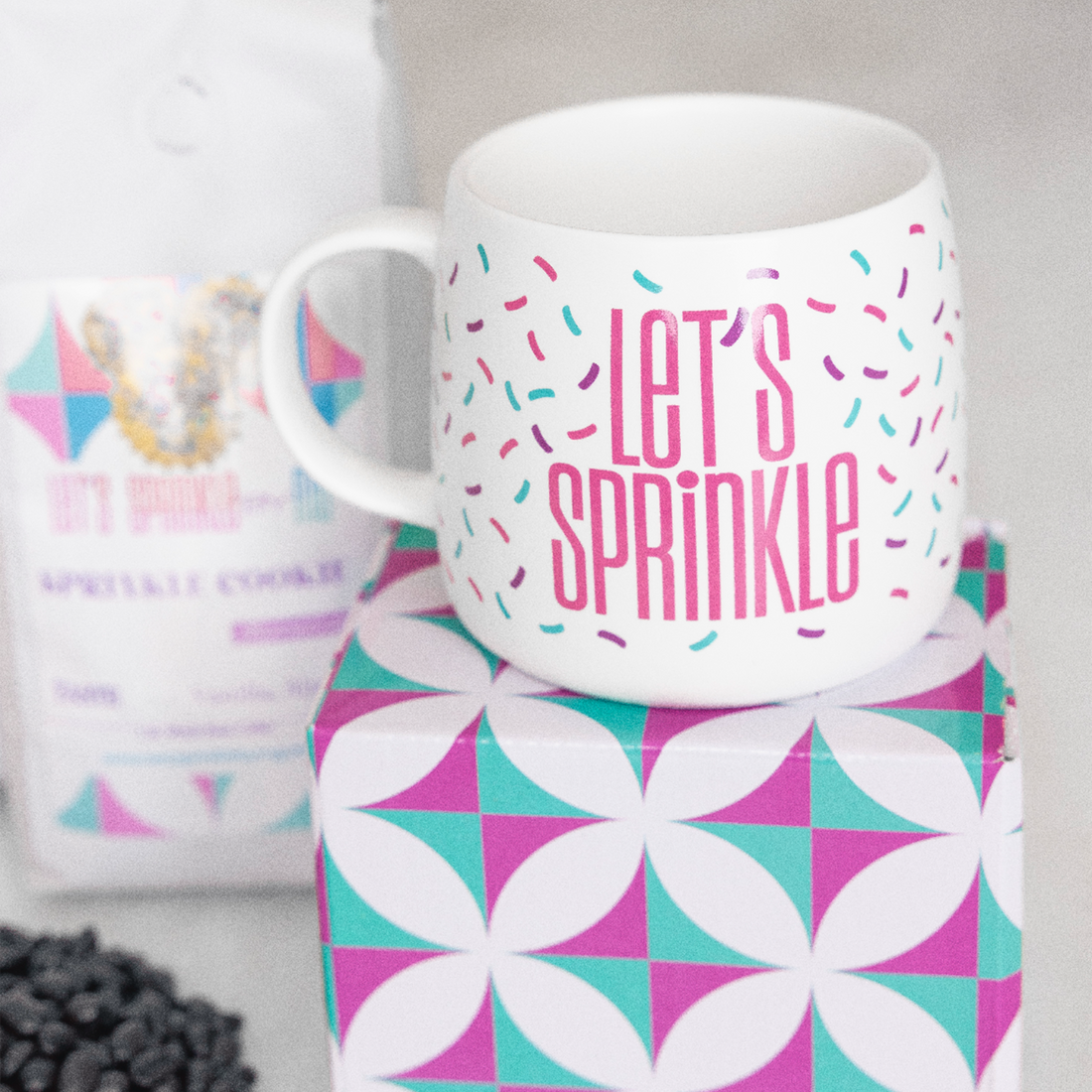 Cup of Joe Coffee Mug – Let’s Sprinkle by MG